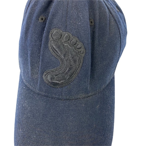 Other | Vintage Adjustable Hat Cap New Retro Blue With Foot Logo In ...